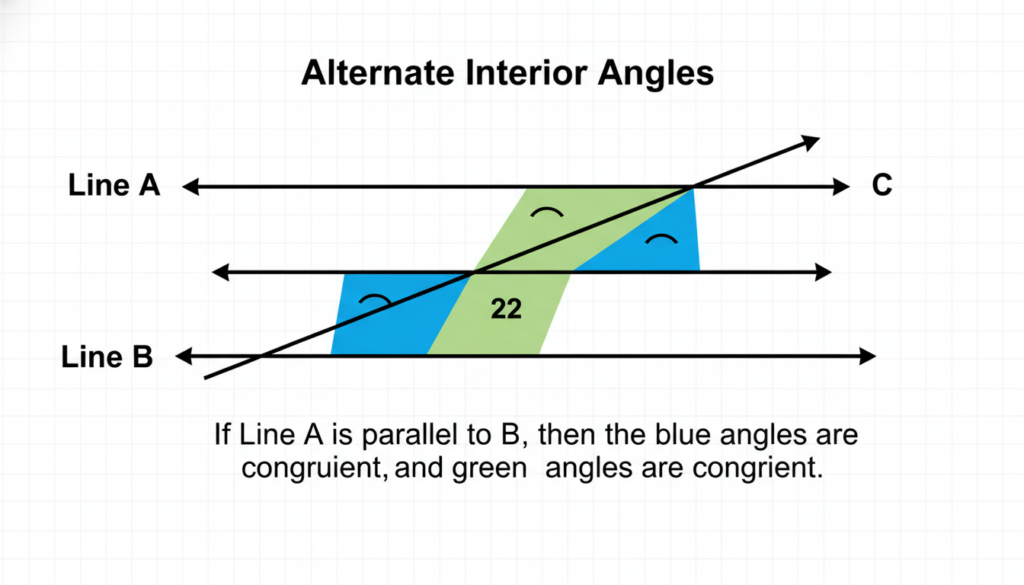 Alternate Interior Angles: Definition, Properties, and Examples – Boost ...