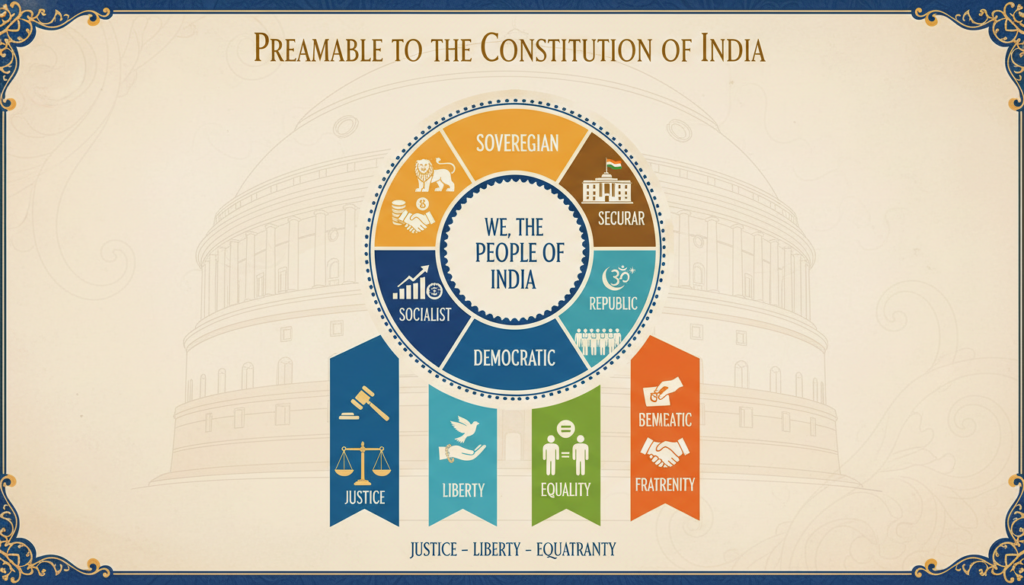 Preamble of Indian Constitution: Meaning, Significance and Key Features ...